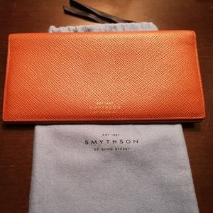 Smythson | Bags | Smythson Mens Long Wallet | Poshmark